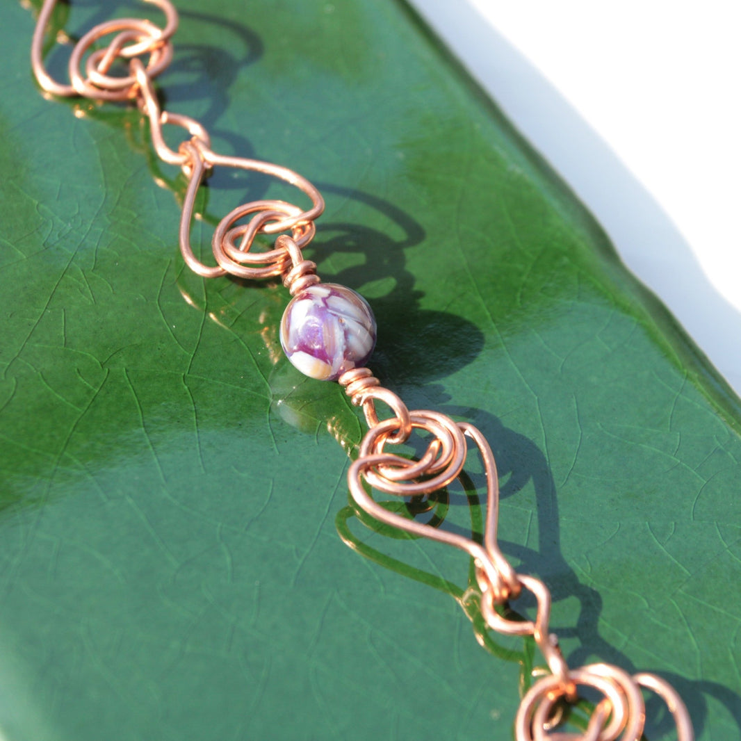 Carrie Foscato Design | Handmade Wire Wrapped Copper & Silver Jewelry